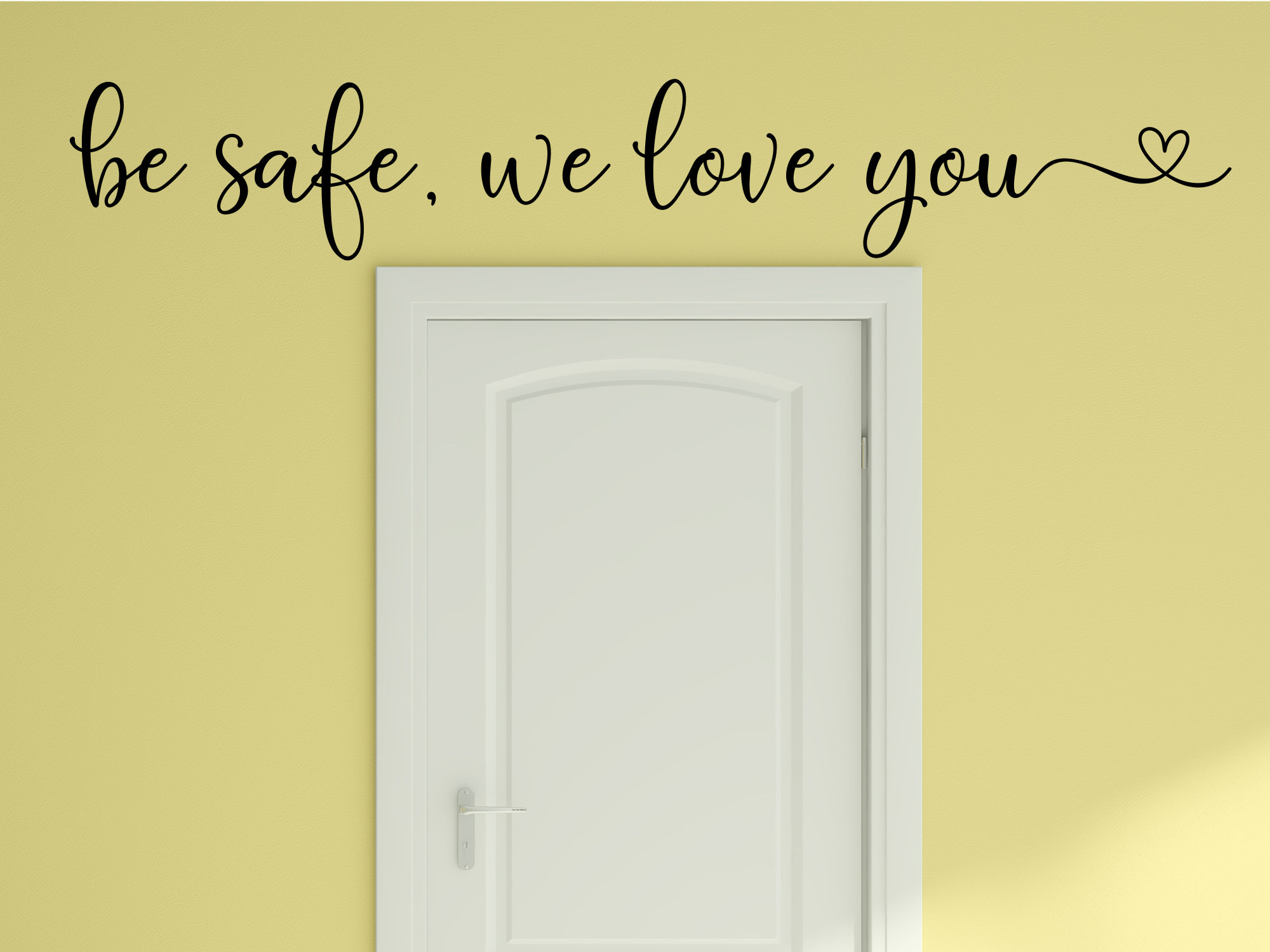 Be Safe We Love You Decal Be Safe I Love You Decal Be Safe - Etsy