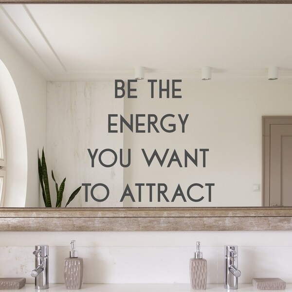Energy Wall Decal - Etsy