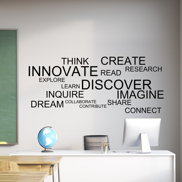 Stem Wall Decal - Etsy