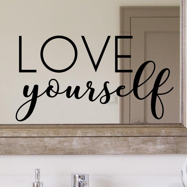 Love Yourself - Etsy