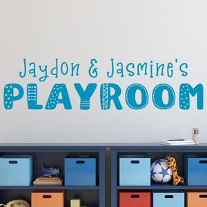 Playroom Wall Decal- Play Room Decal- Playroom Wall Decor- Daycare Wall ...