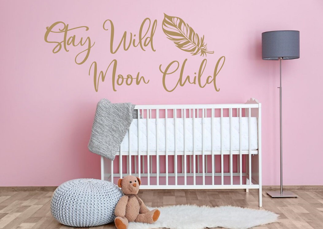 Boho Wall Decal Boho Wall Decal Nursery Boho Vinyl Sticker - Etsy