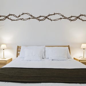 Barbed Wire Wall Border - Western Wall Decal - Barbed Wire Wallpaper ...