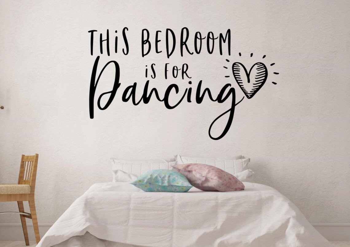 Dance Wall Decal- Dance Decor Girls Room- Ballet Wall Decal- Dance Wall ...