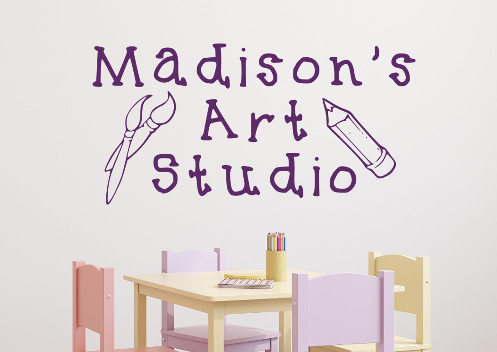 Art Studio Sign Art Studio Decor Custom Name Door Sign Art | Etsy