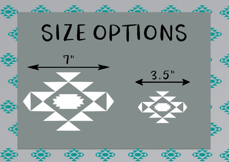 Aztec Wall Decals Aztec Wallpaper Aztec Wall Stickers Aztec - Etsy