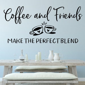 Coffee Wall Decal - Coffee Vinyl Wall Decal - Coffee Decal- Coffee ...