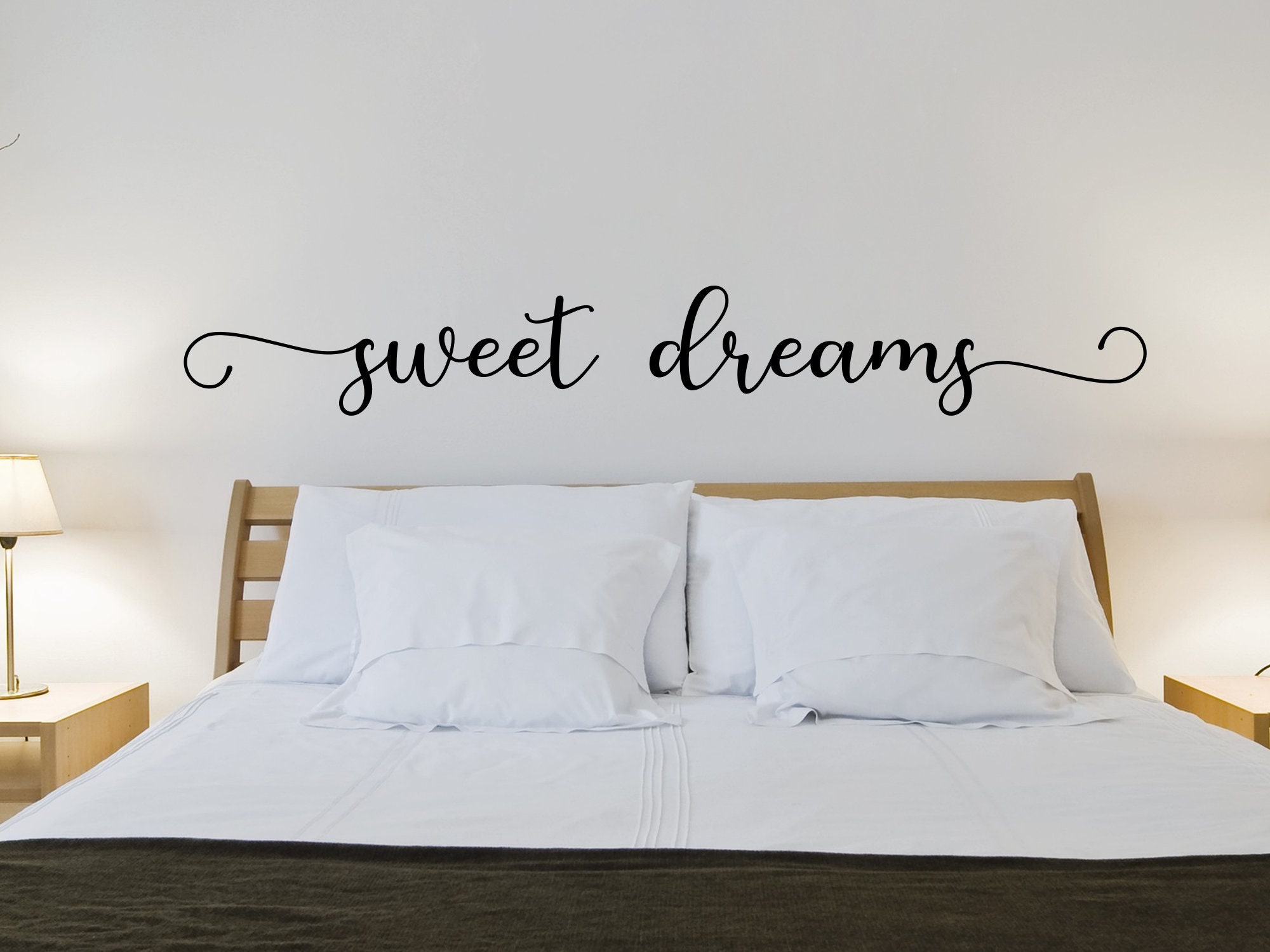 Sweet Dreams Wall Decal Sweet Dreams Decal Sweet Dreams - Etsy