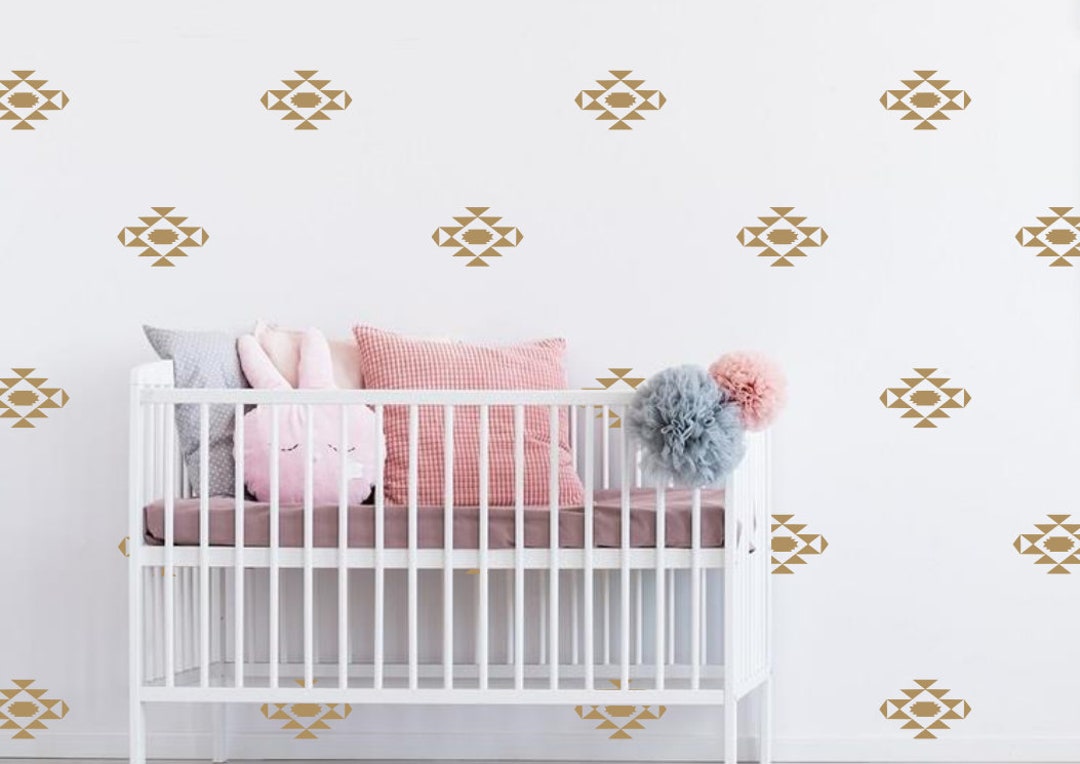 Aztec Wall Decals- Aztec Wallpaper- Aztec Wall Stickers- Aztec Vinyl ...