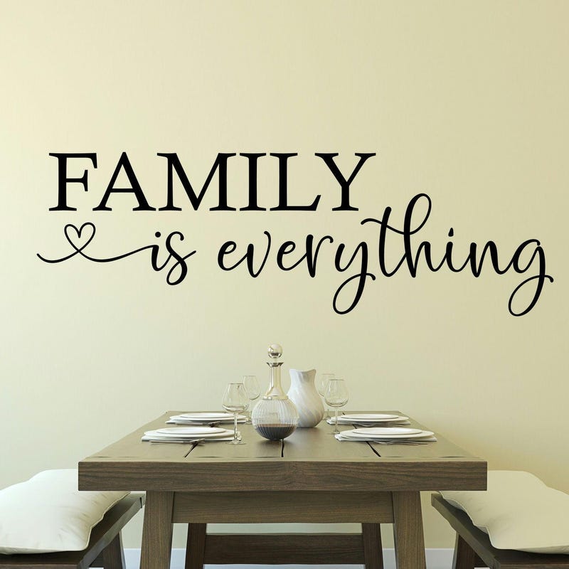 Family is Everything Sign - Etsy