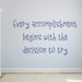 Motivational Wall Decal Motivational Classroom Decal - Etsy