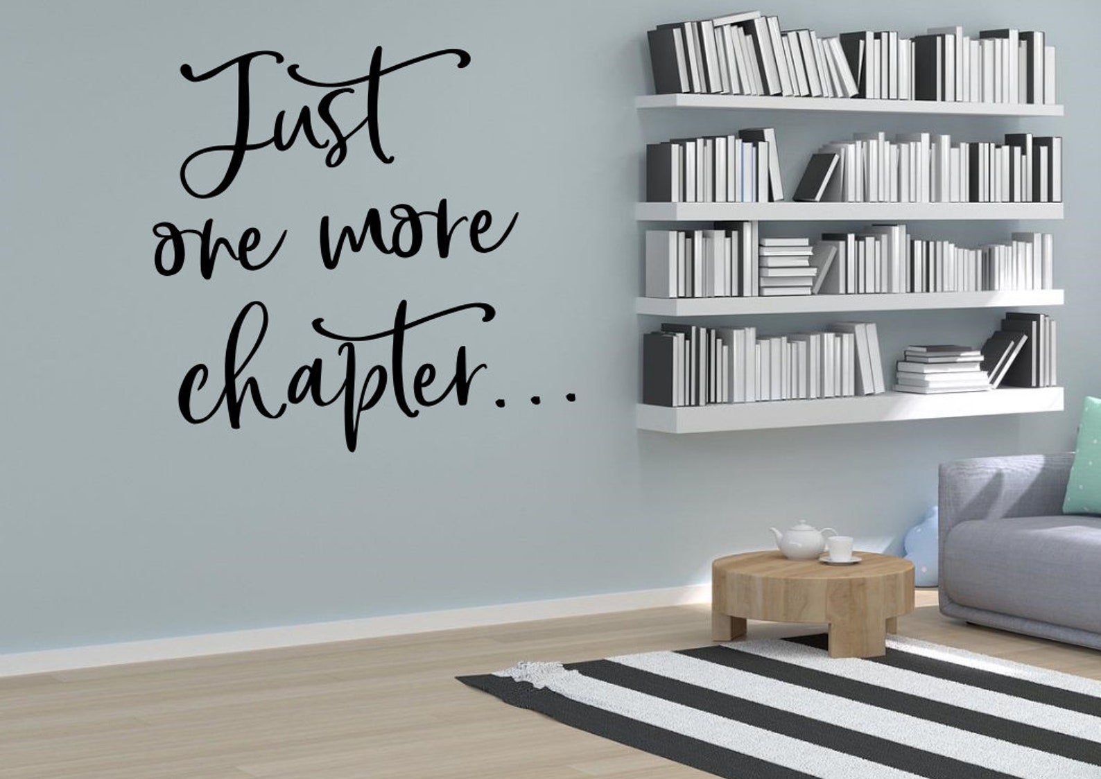 Reading Wall Decal Reading Corner Decal Reading Wall Art - Etsy