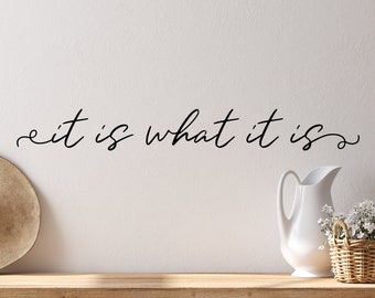 It is What It is Sticker Funny College Irs Taxes Decal Vinyl - Etsy