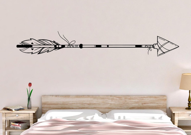 Detailed Arrow Wall Decal Arrow Vinyl Decal Arrow Decal - Etsy