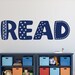 One Color Read Decal Read Wall Decal Reading Nook Wall - Etsy
