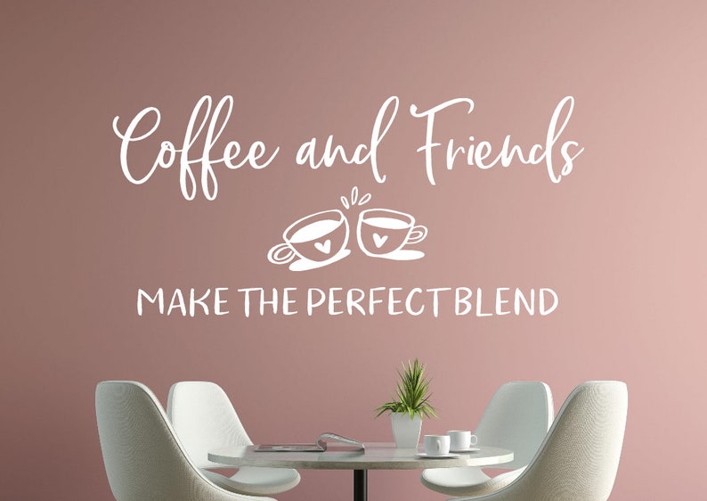 Coffee Wall Decal - Coffee Vinyl Wall Decal - Coffee Decal- Coffee ...