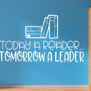 Reading Wall Decal, Reading Quote Decal, Reading Quote Vinyl, Book Wall ...