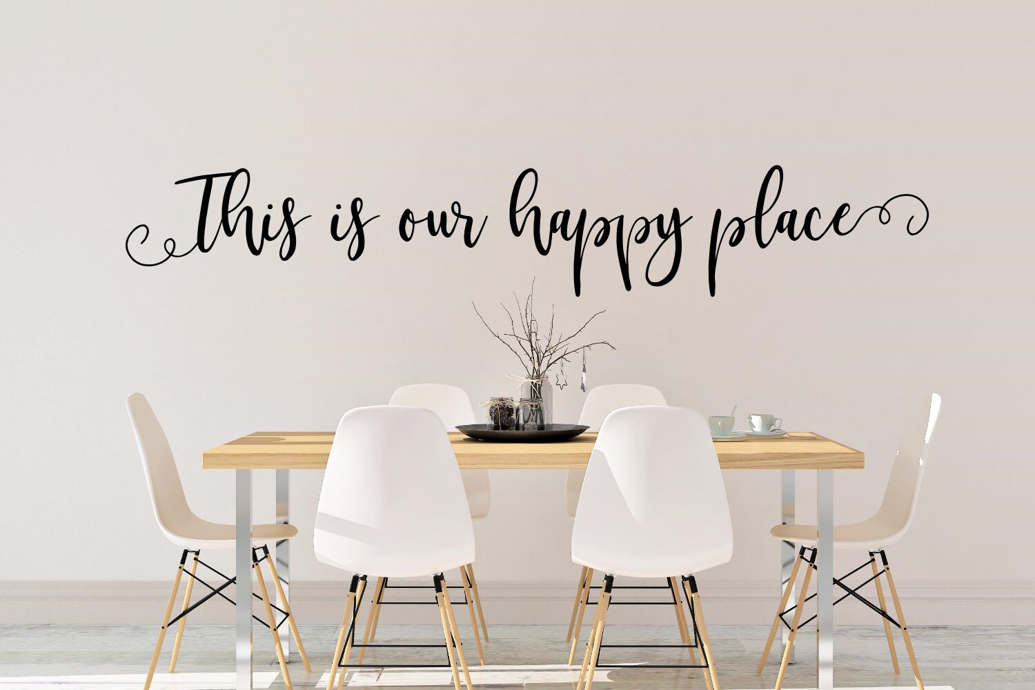This is Our Happy Place Decal This is Our Happy Place Wall - Etsy