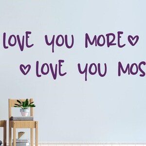 Mirror Decal, Bathroom Mirror Decal, Love You More Decal, Mirror Quote ...