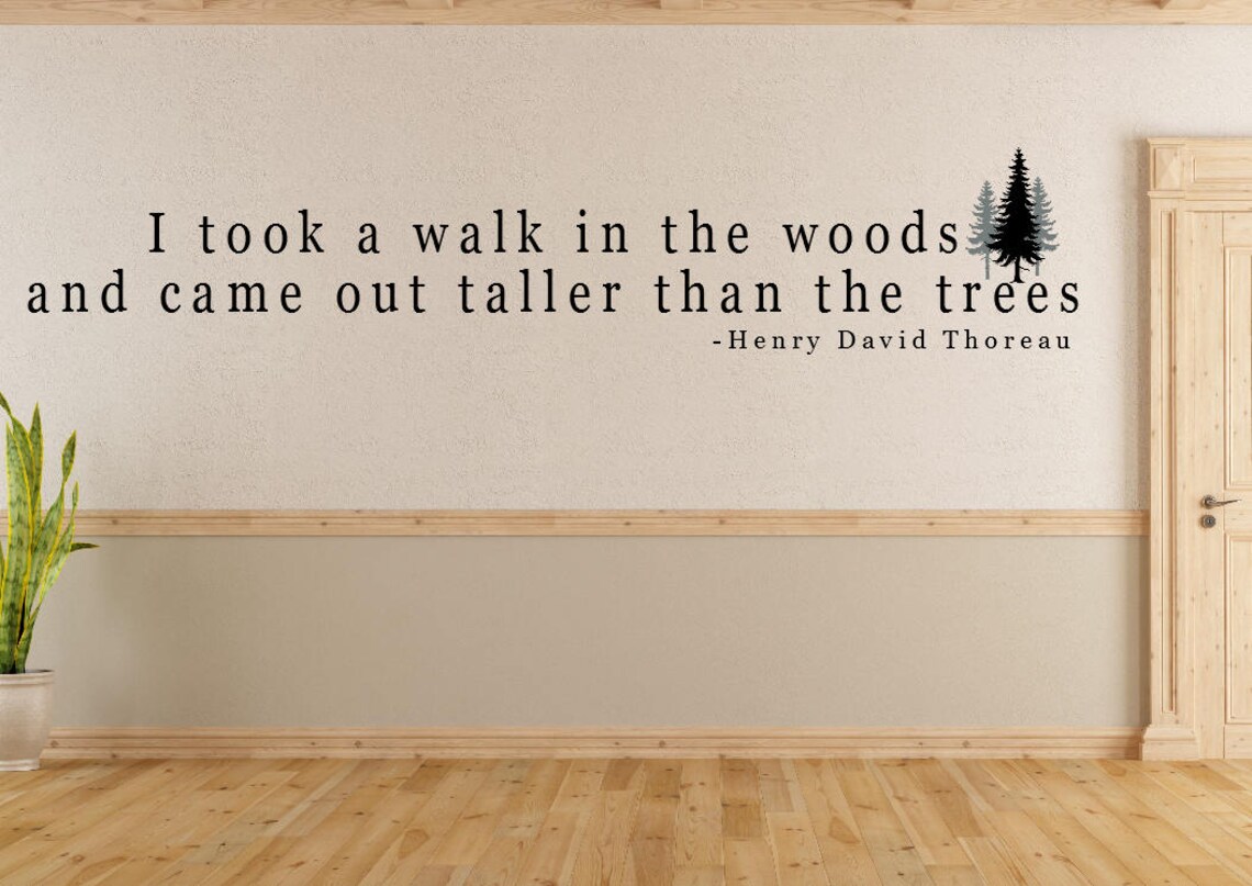 Henry David Thoreau Quote Henry David Thoreau Wall Art - Etsy