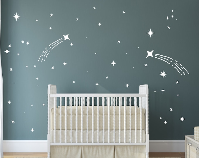 2 Inch Star Decals. Ceiling Star Decals. 8 Point Star Decals. Geometric ...