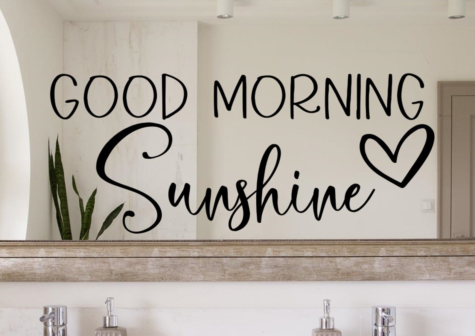 Good Morning Sunshine Wall Decal Good Morning Sunshine - Etsy