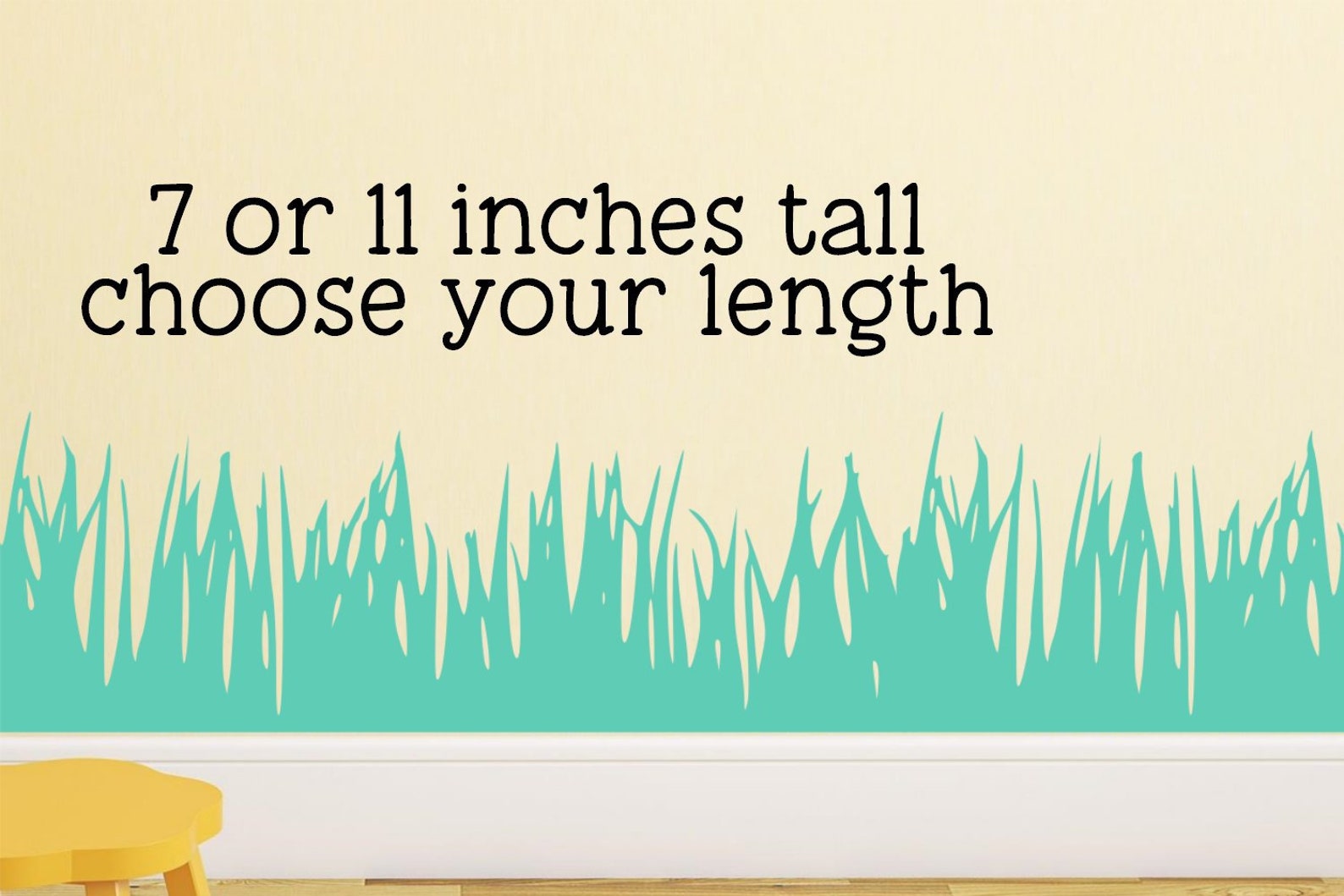 Grass wall decal Grass decal Grass border Grass vinyl | Etsy