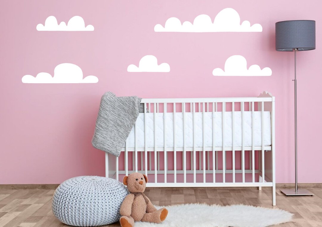 Cloud Wall Decals- Cloud Vinyl Decals - Cloud Wall Stickers- Cloud ...