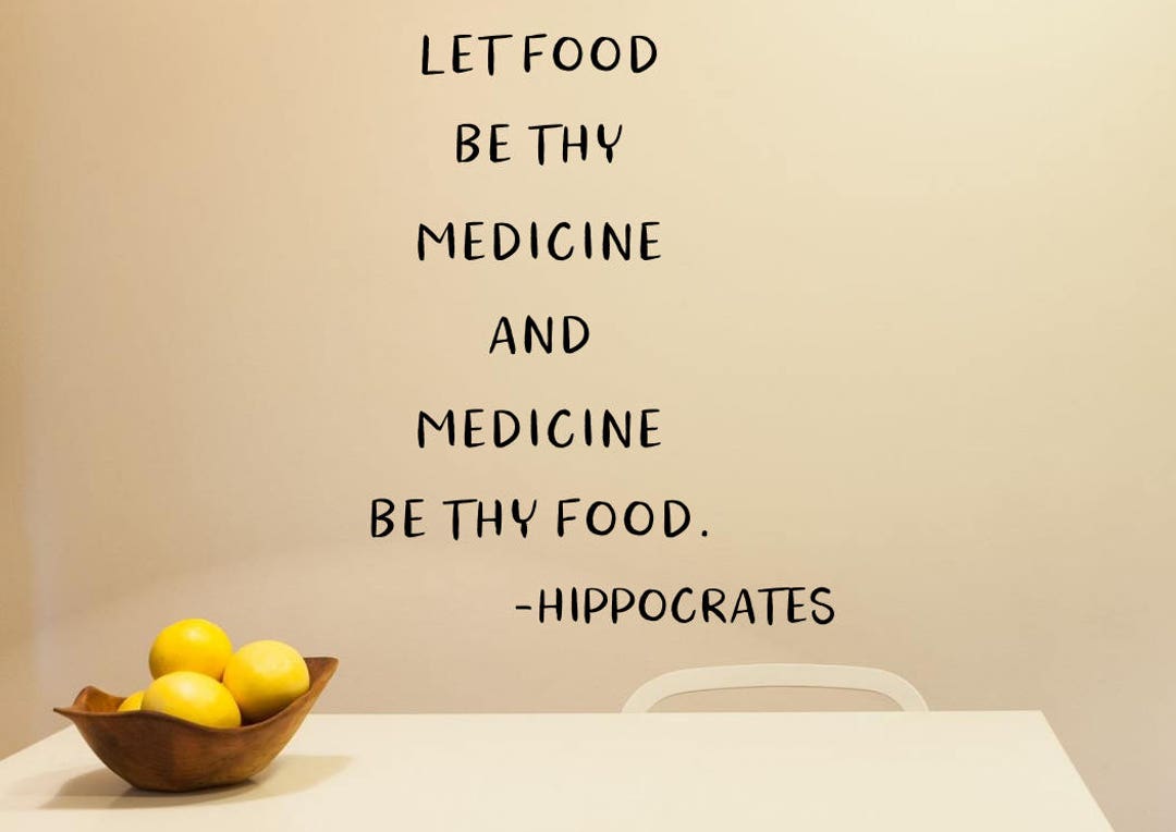 Health Wall Decal- Health Art- Health and Wellness- Nutrition Wall ...