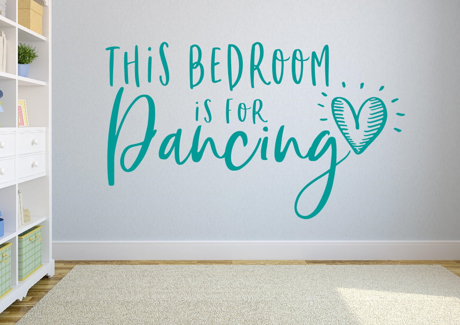 Dance Wall Decal- Dance Decor Girls Room- Ballet Wall Decal- Dance Wall ...