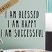Mirror Affirmation Decal, Affirmation Decal, Mantra Decal, Custom ...