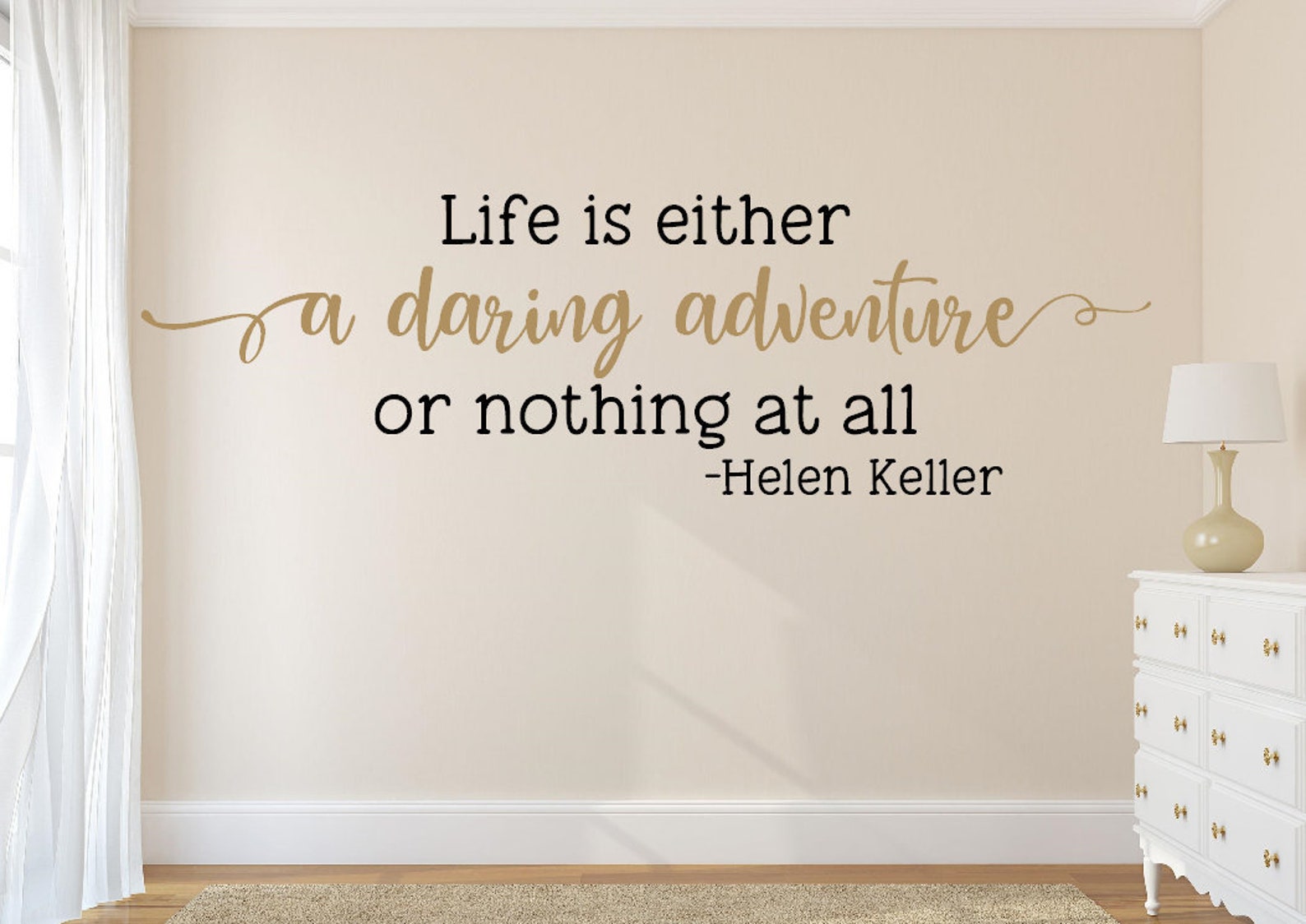 Inspirational Quote Wall Decal Inspirational Wall Decal Inspirational ...