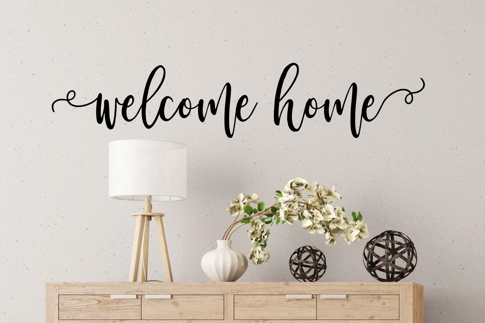 Welcome Home Wall Decal Welcome Home Decal Welcome Home Door - Etsy