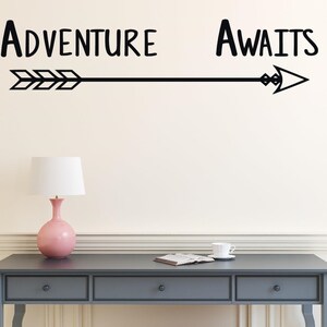 Adventure Awaits Wall Decor Adventure Awaits Wall Decal Adventure ...