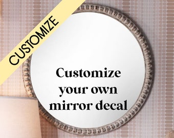Mirror Decal, Lookin' Good Decal, Mirror Affirmation, Salon Décor ...