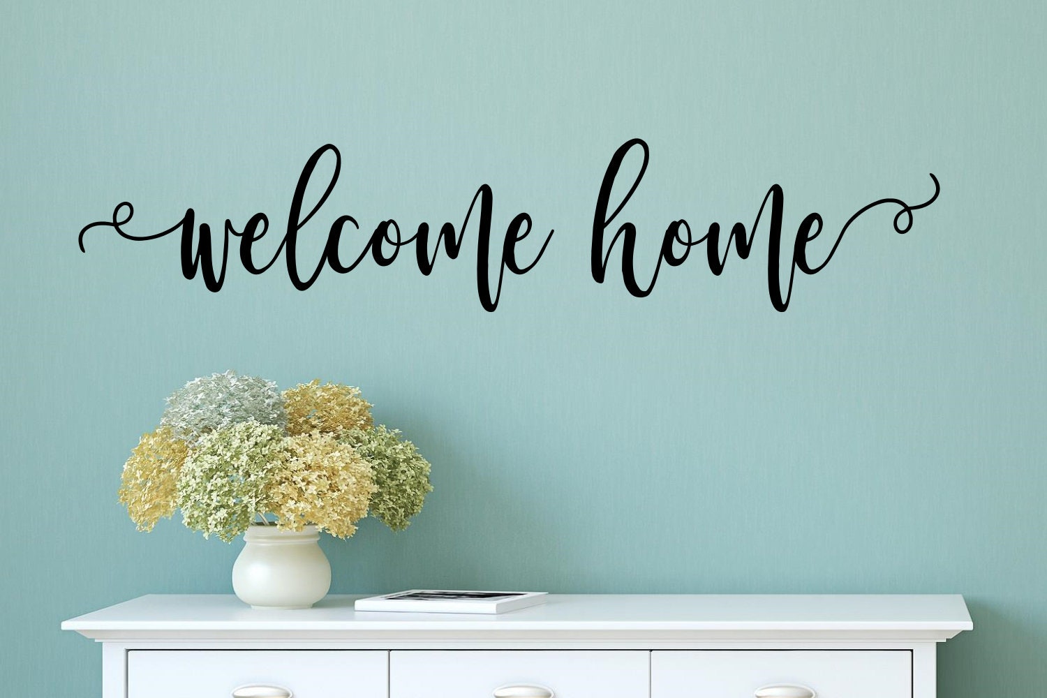 Welcome Home Wall Decal- Welcome Home Decal- Welcome Home Door Decal ...