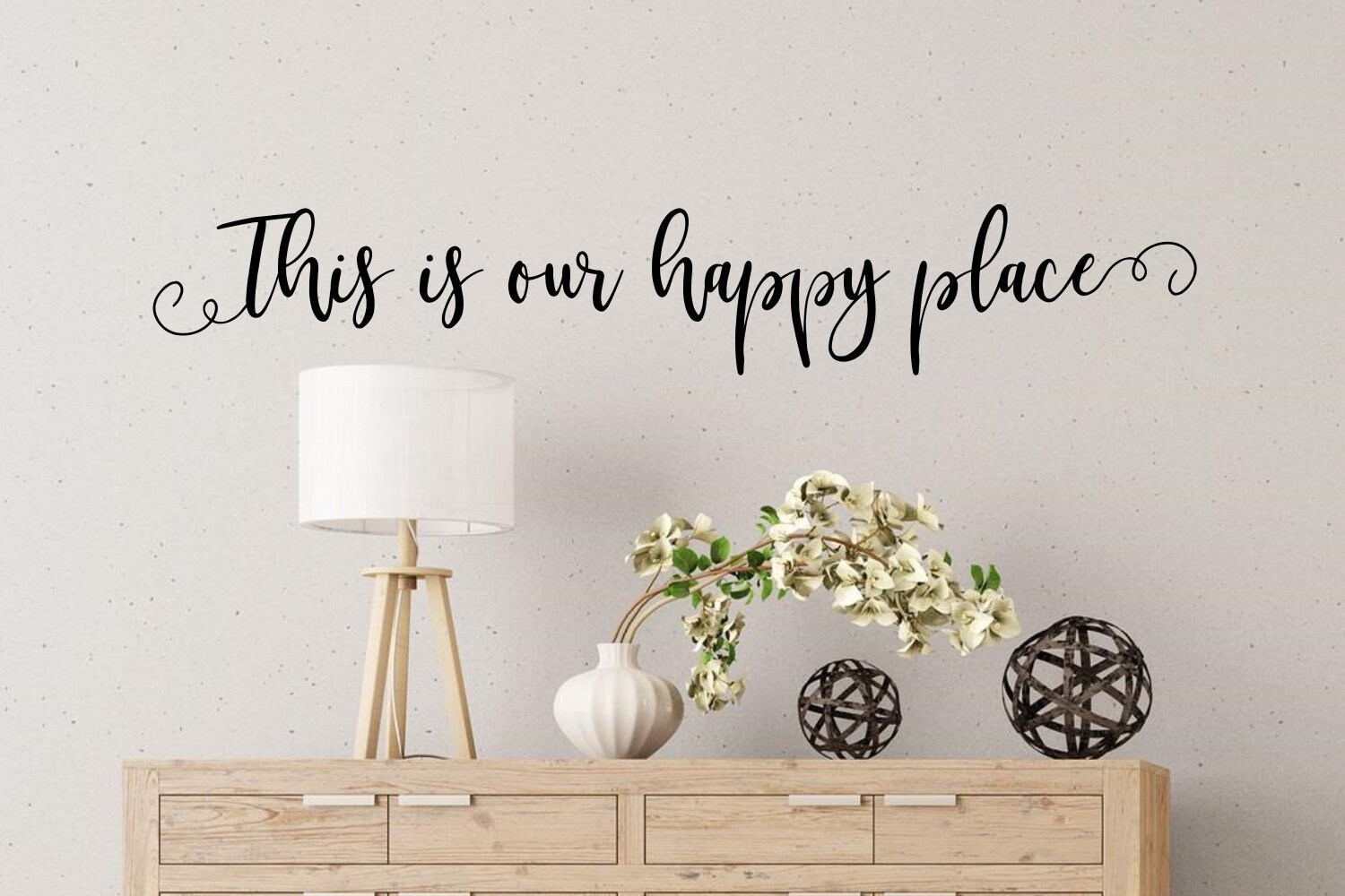 This is Our Happy Place Decal This is Our Happy Place Wall - Etsy