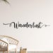 Wanderlust Decal - Wanderlust Wall Decal - Travel Wall Decal ...