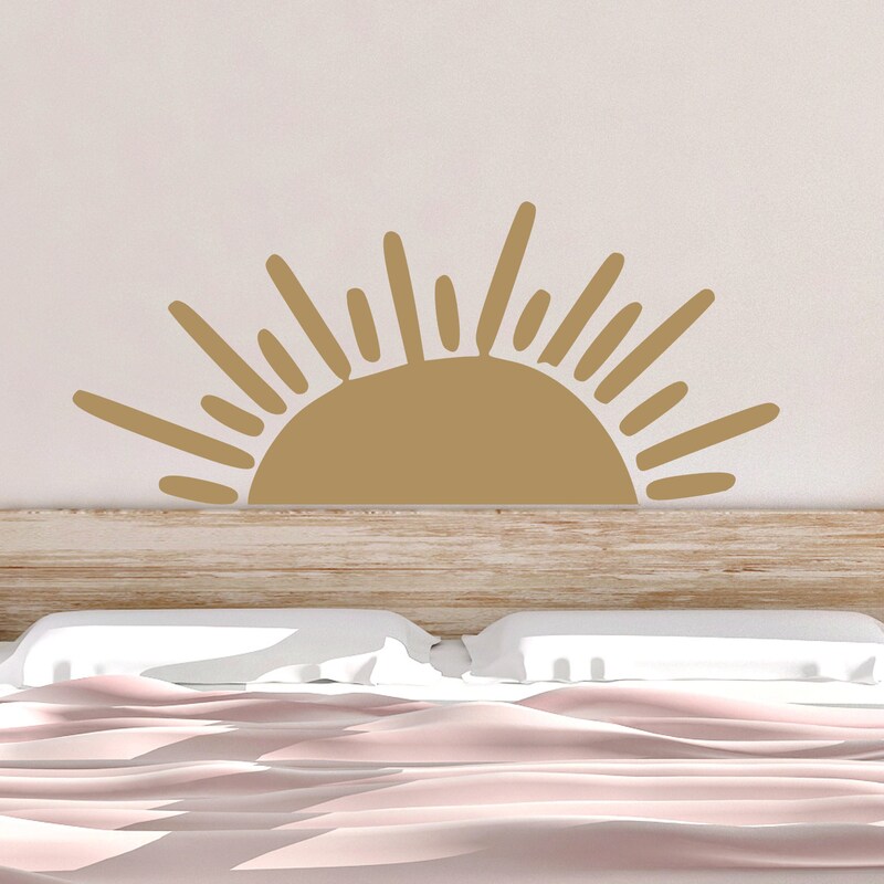 Sun Wall Decal - Etsy