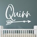 Arrow Name Decal Arrow Name Wall Decal Custom Name Wall Decal Custom ...