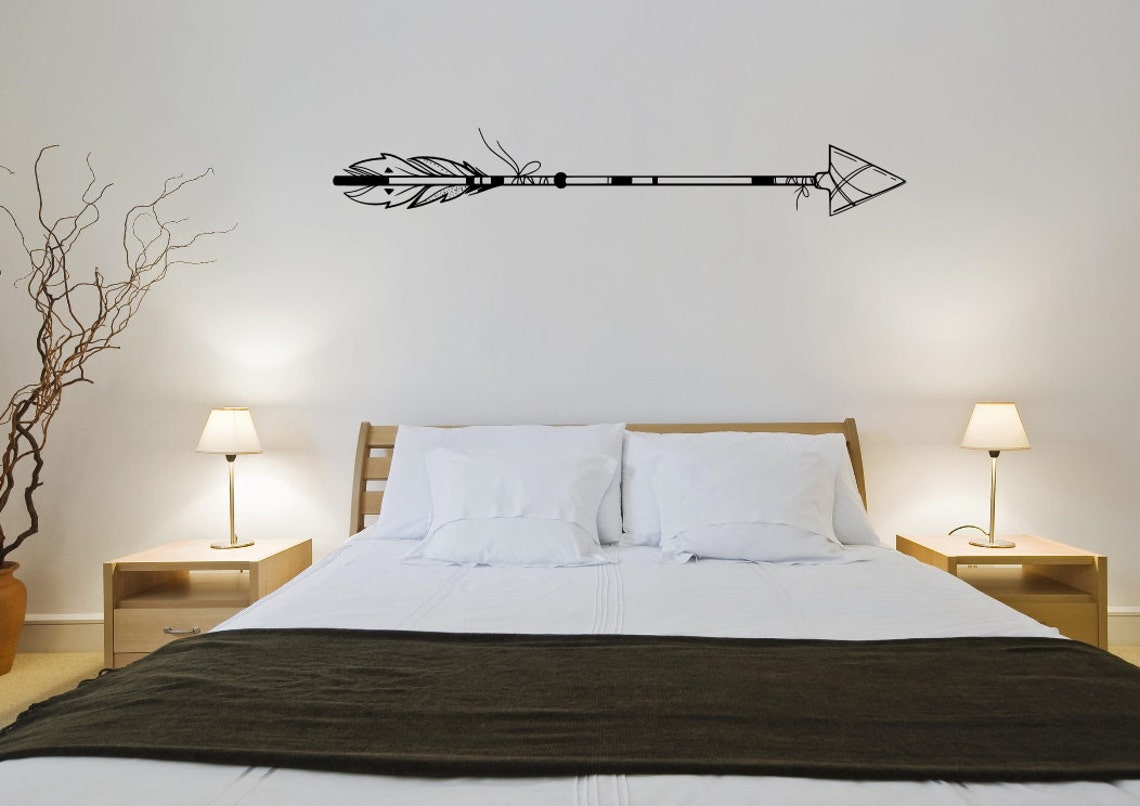 Detailed Arrow Wall Decal Arrow Vinyl Decal Arrow Decal | Etsy