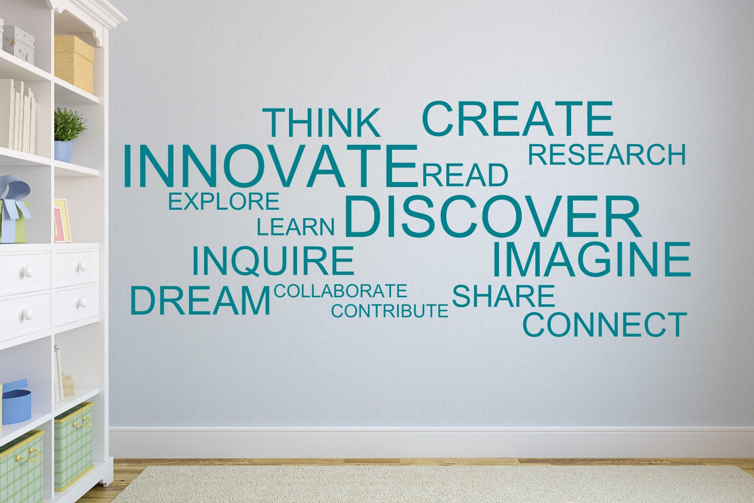 Classroom Word Wall Classroom Wall Decal Classroom Decal - Etsy