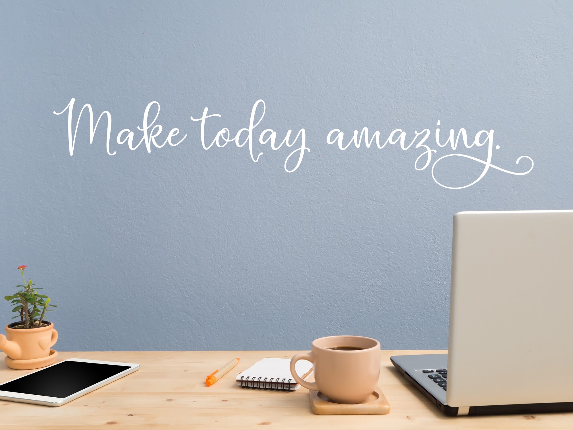 Make Today Amazing Make Today Amazing Wall Decal Make - Etsy