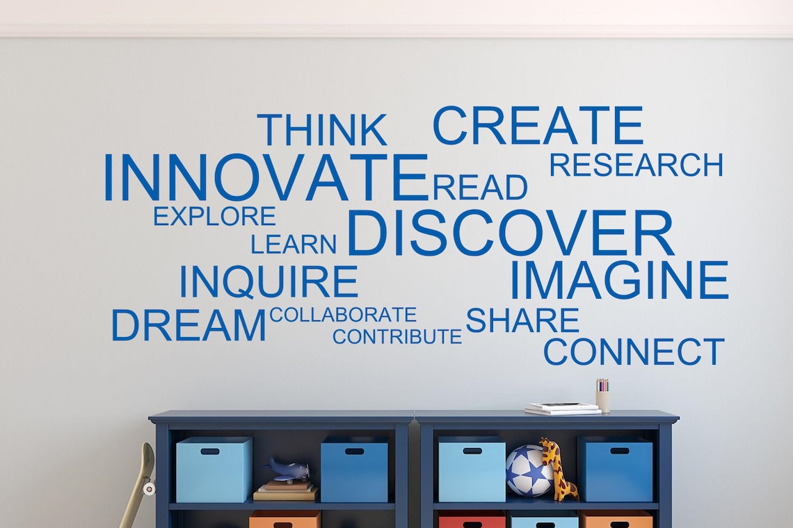 Classroom Word Wall, Classroom Wall Decal, Classroom Decal, Classroom ...