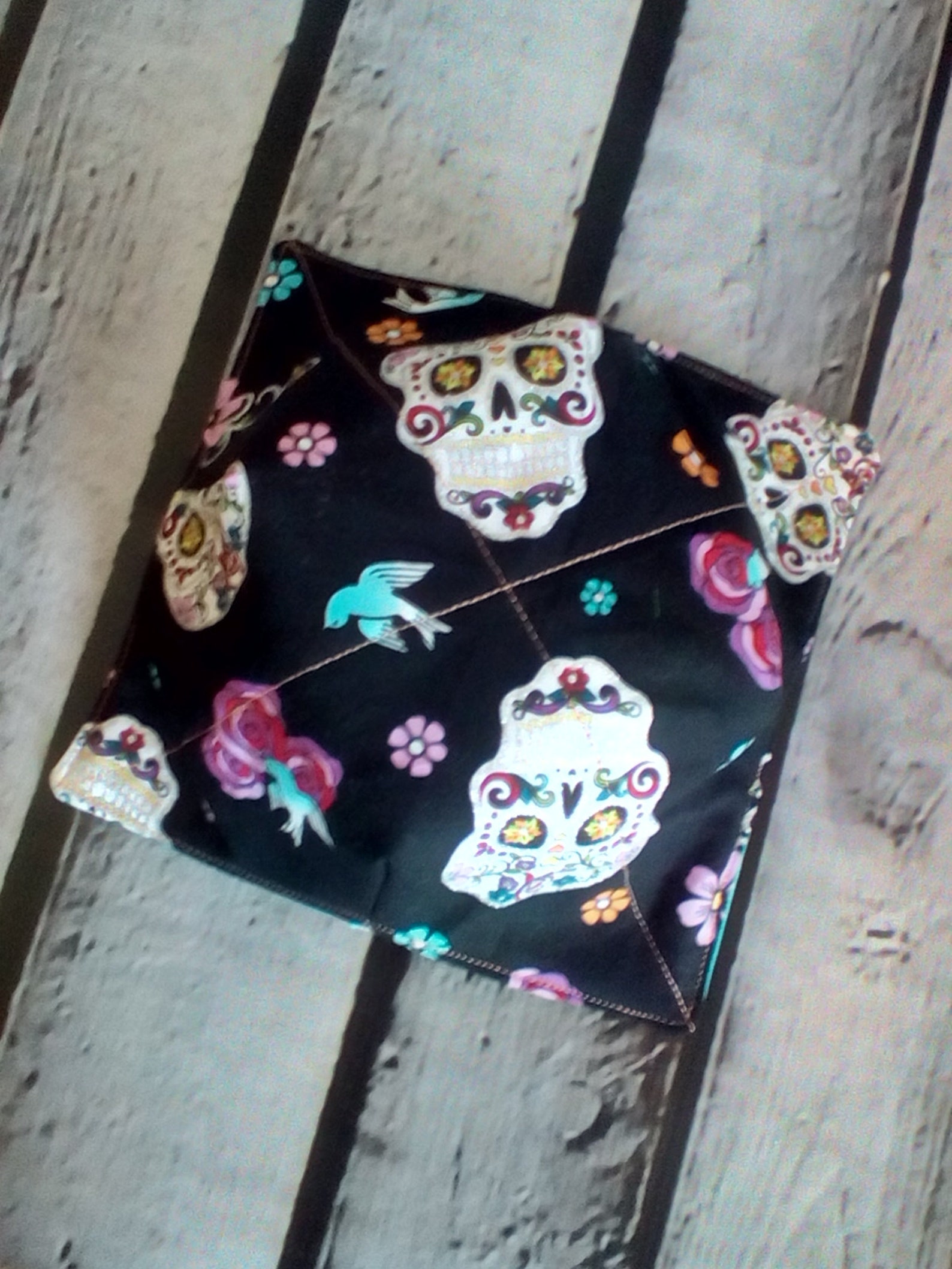 Skull Microwave Bowl Cozy - Etsy