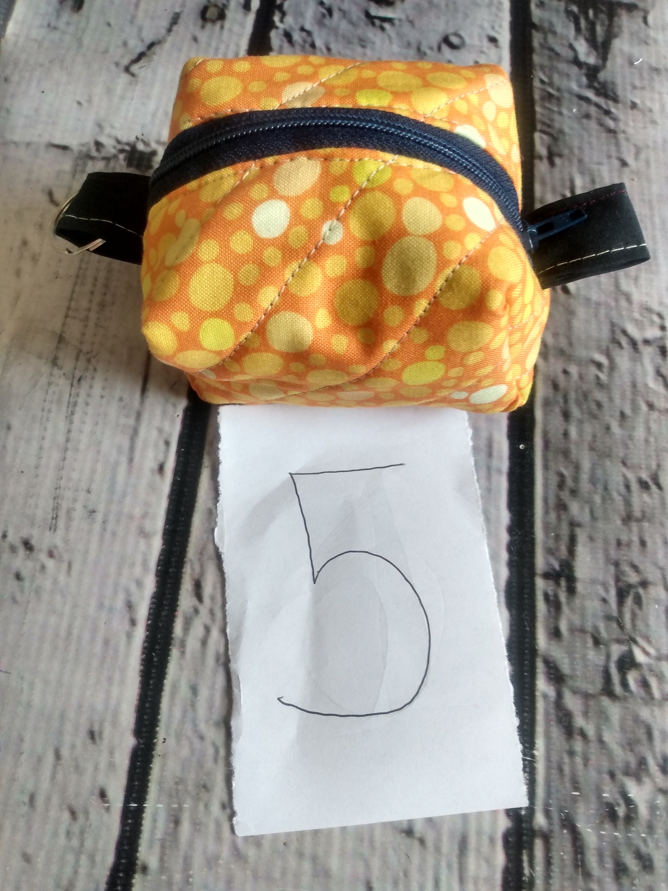 Zippered Keychain Boxy Pouches | Etsy