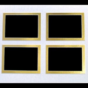 Picture Framing Mat for Trading Cards ACEO or Photos Double Matting ...