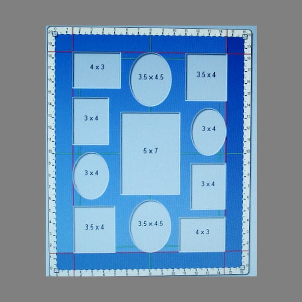 Photo Collage Mat 16x20 - Etsy