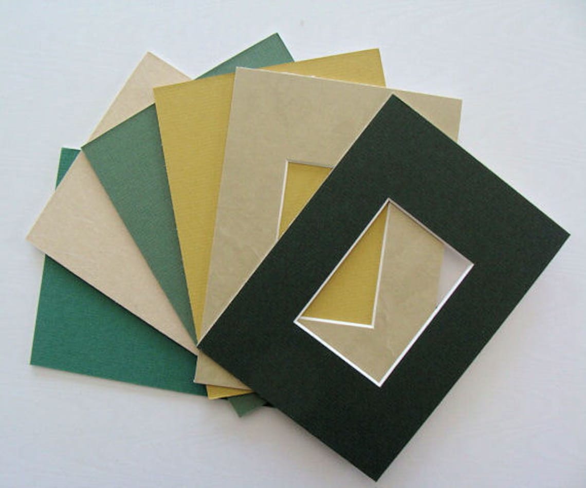 ACEO Picture Frame Mats 6 Six to Fit 2.5 X 3.5 Inch Photos Trading ...