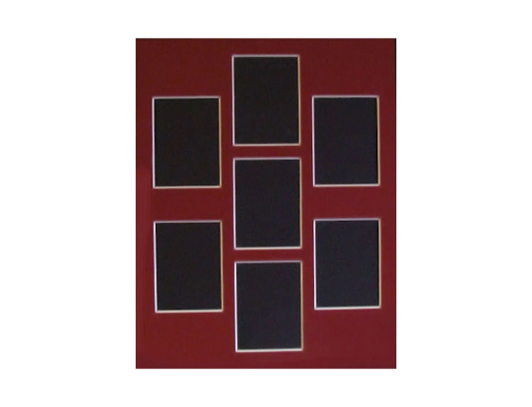 Collage Mat 11 X14 Inch Multi Opening Picture Frame Conervation Matting ...